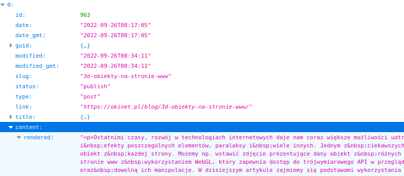 Budowanie Rest API w oparciu Wordpress - Okinet